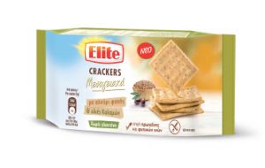 New Elite Crackers Mediterranean with Lentil Flour • ELBISCO