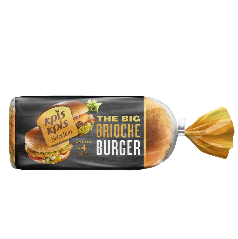 Κρίς Κρίς Selection Τhe Big Brioche Burger • ELBISCO