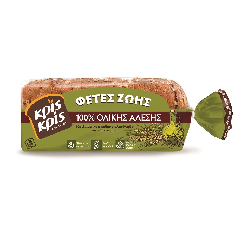 Κρίς Κρίς Φέτες Ζωής 100% Ολικής Άλεσης | ELBISCO