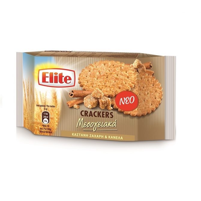 Elite Crackers Μεσογειακά Ρίγανη & Φέτα | ELBISCO
