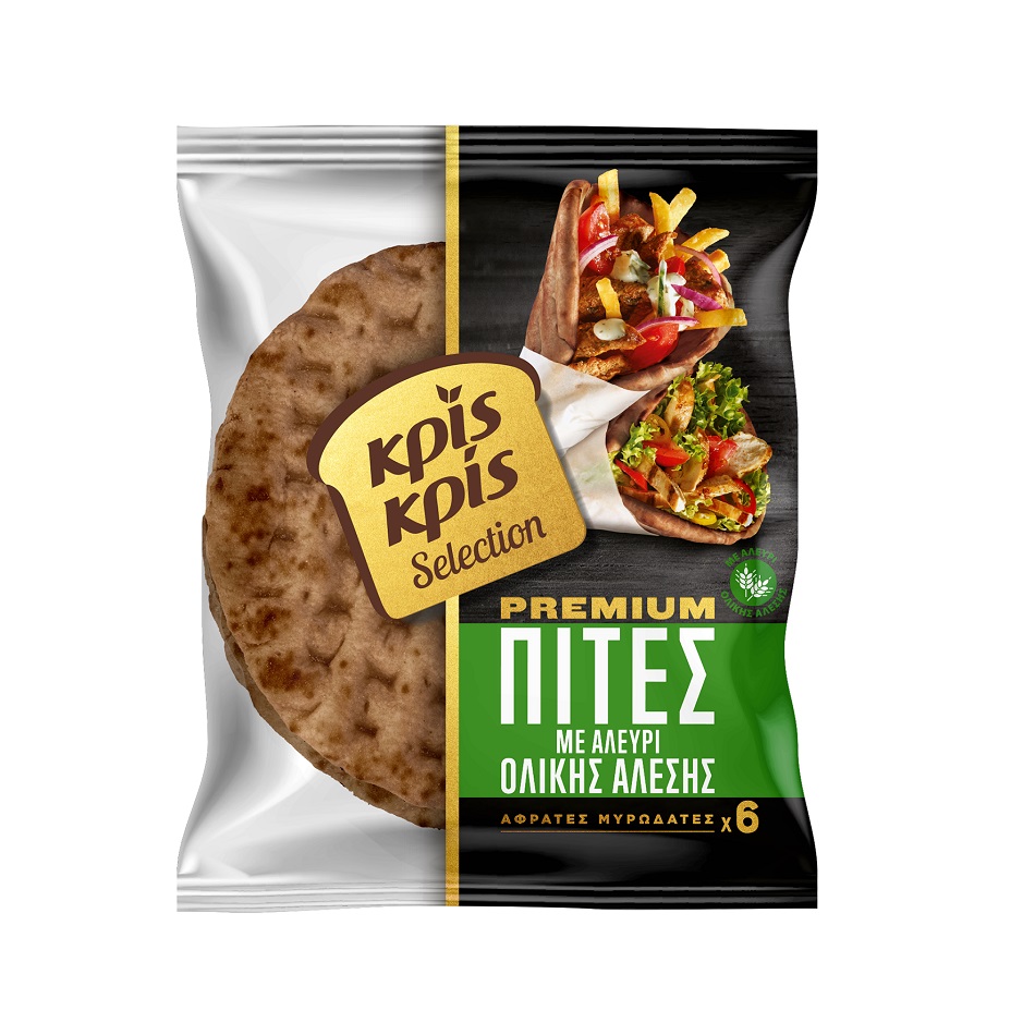 Κρίς Κρίς Selection Premium Πίτα με αλεύρι Ολικής Άλεσης • ELBISCO