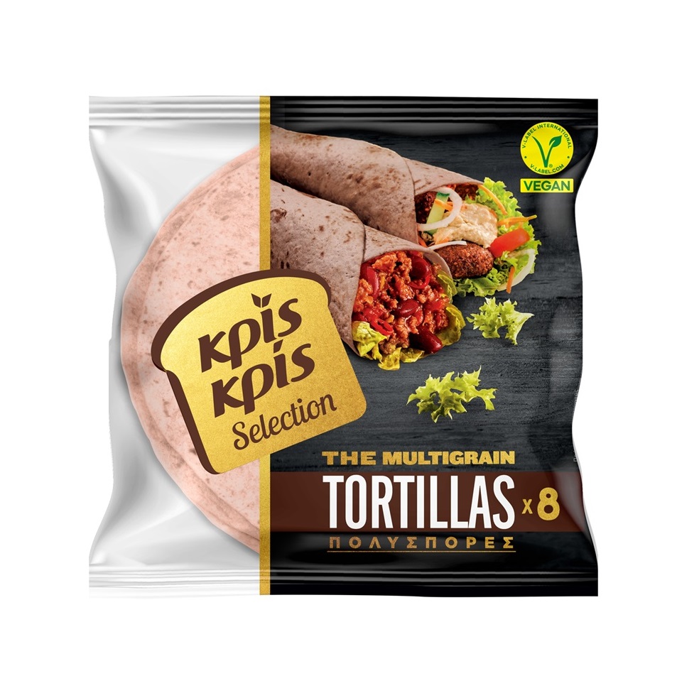 Κρίς Κρίς Selection The Multigrain Tortillas • ELBISCO