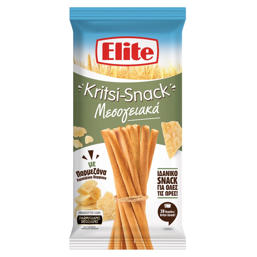 Elite Kritsi-Snack Μεσογειακά με Παρμεζάνα • ELBISCO